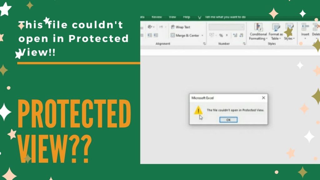 L i Protected View Trong Excel C ch Kh c Ph c